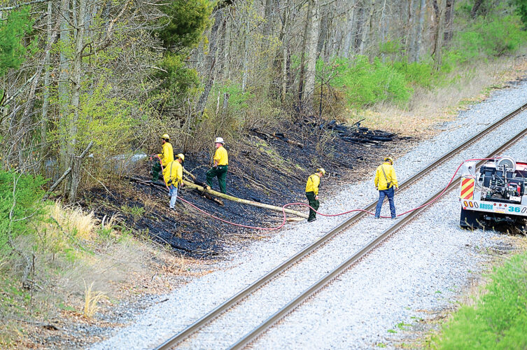 Track-side blaze | News, Sports, Jobs - Altoona Mirror